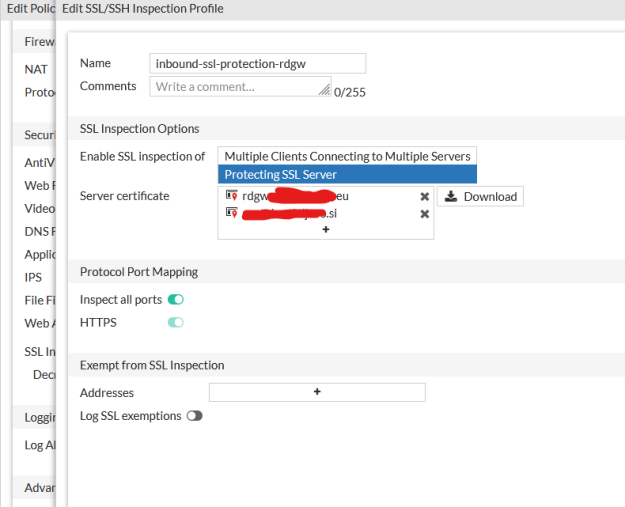 Publish Remote Desktop Gateway (RDGW) with Fortigate and Let’s Encrypt | Luka Manojlovic